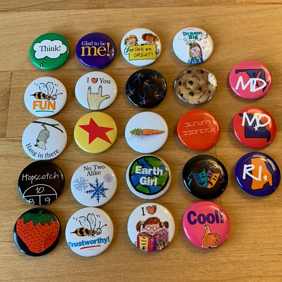 American Girl | Toys | Vintage American Girl Grin Pins | Poshmark